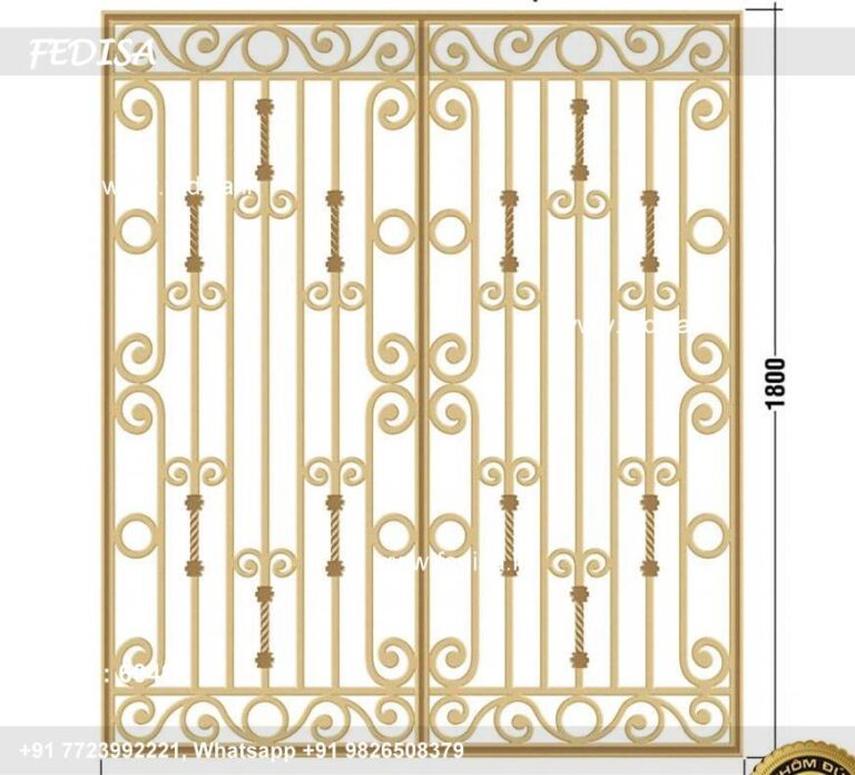 Steel Ka Railing Design Boundary Grill Gate Ladder Steel Grill Design