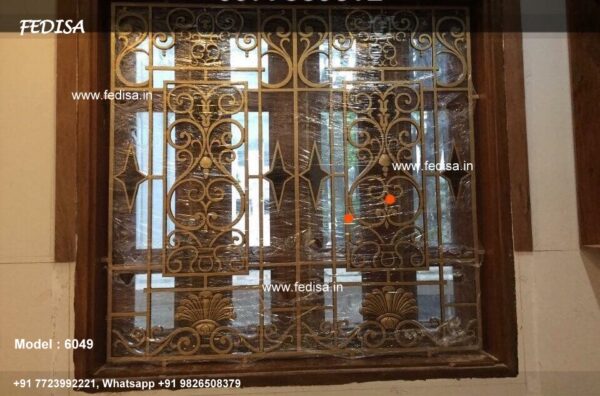 Roof Boundary Railing Design Italian Window Grill Design Steel Chhat ...