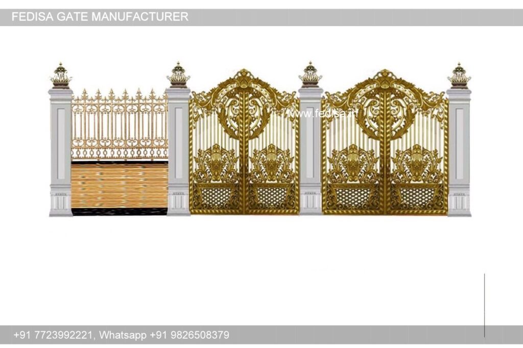 House Gate Design Ordinary Gate Design Pillar Design Gate Front Design ...
