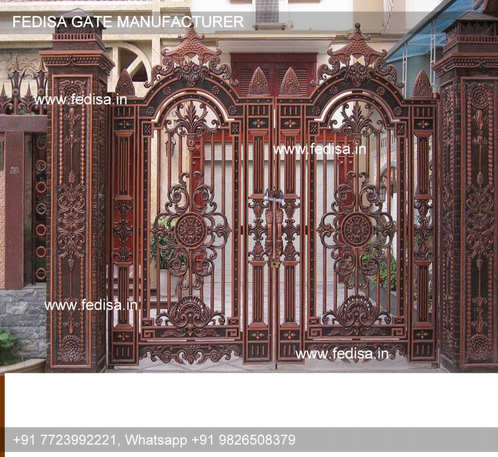 Iron Gate Design For House Iron Gate Ke Design Front Gate Railing ...
