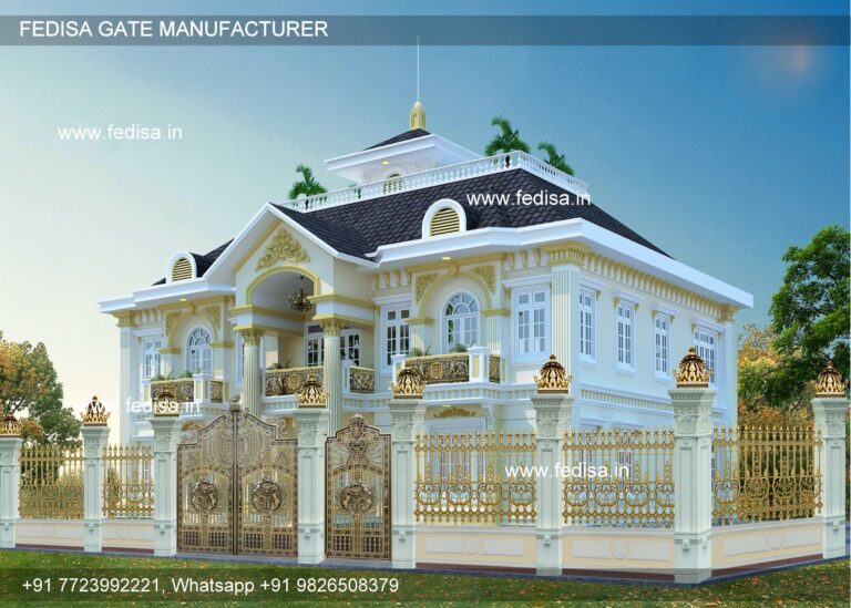 Main Gate Design 2057 Angle Bar Fence And Gate Design Industrial ...