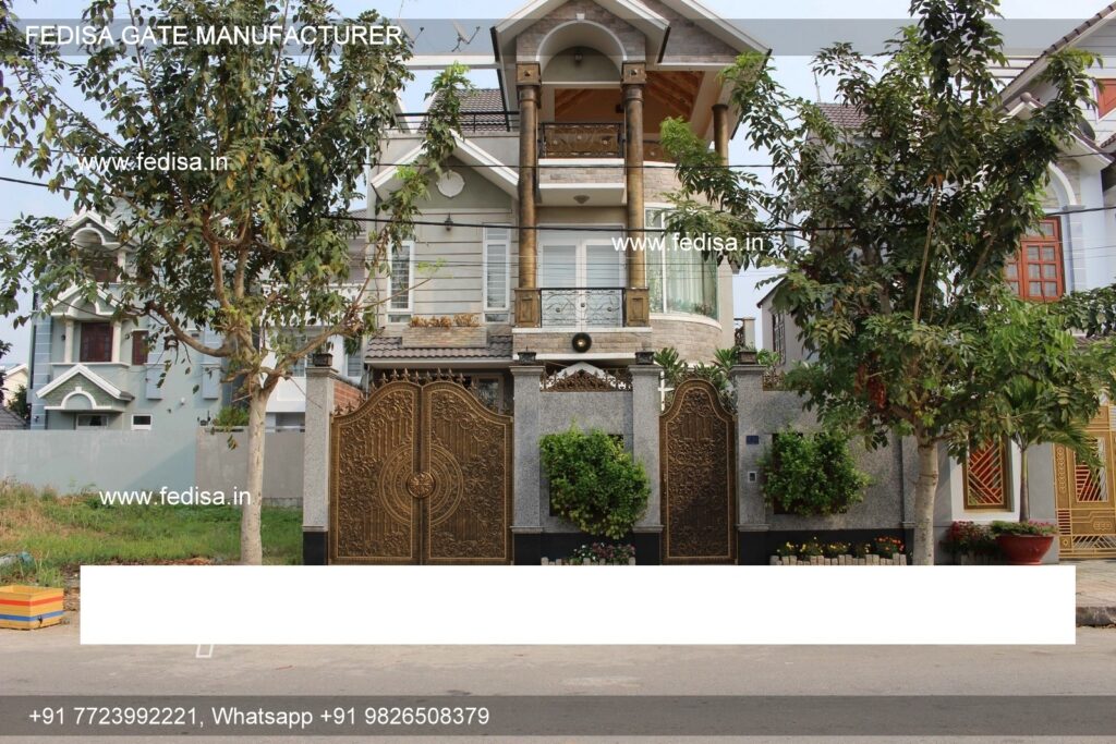 Steel Ke Gate Sliding Compound Gate Sliding Iron Main Gate Design Steel ...