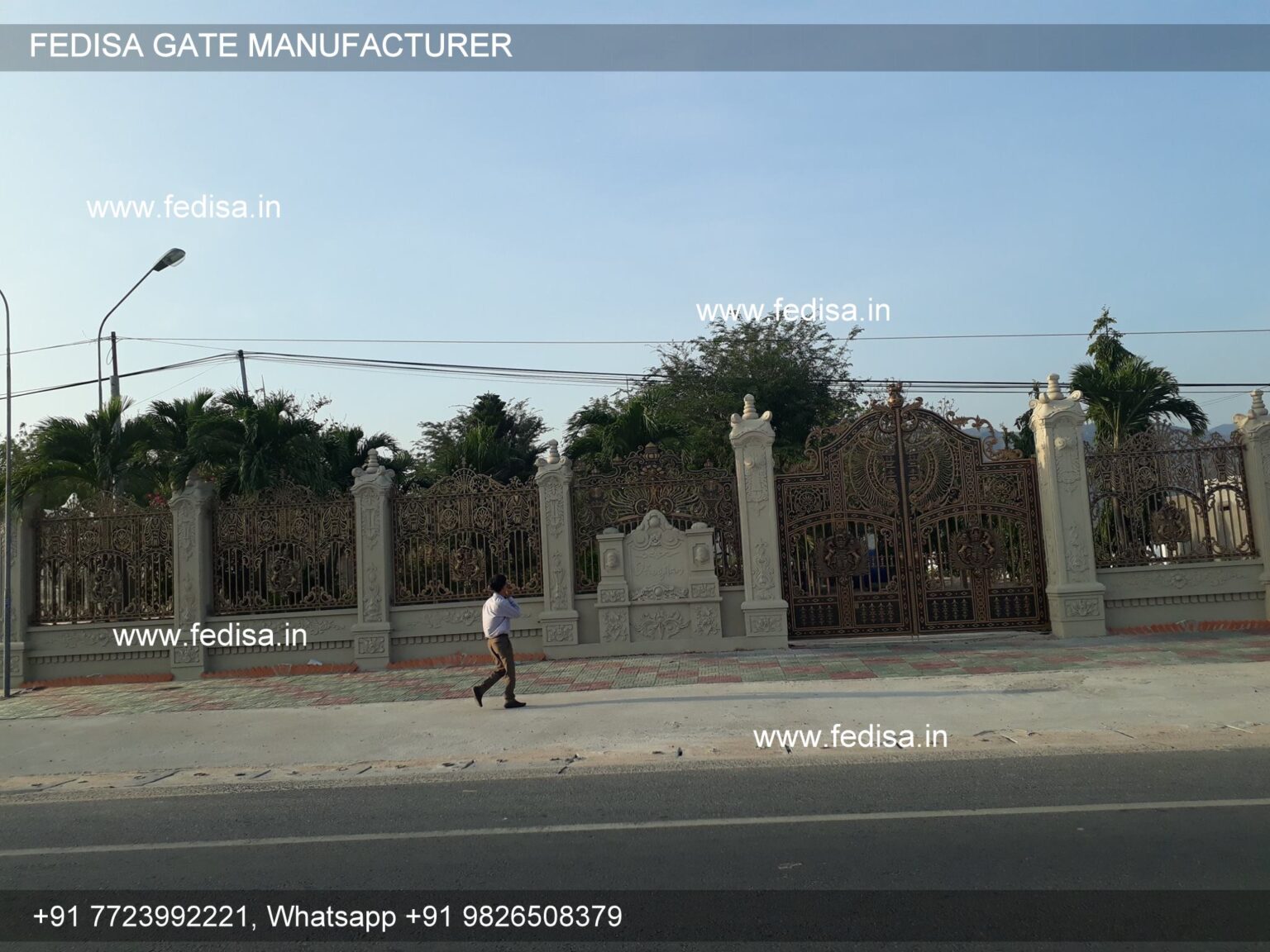 Sliding Gate Design Iron Pipe Gate Design For Home Collapse Gate Design ...