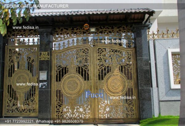 Gate Ka Design Simple Loha Gate Design Durawall Gate Designs Entrance ...