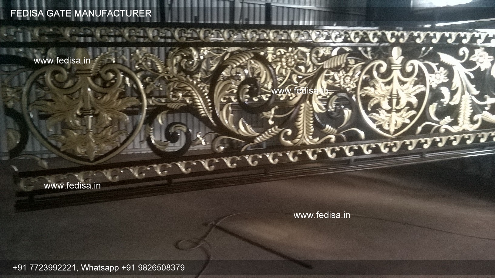 Main Gate Design 2065 Accordion Gate Design Angular Gate Design ...