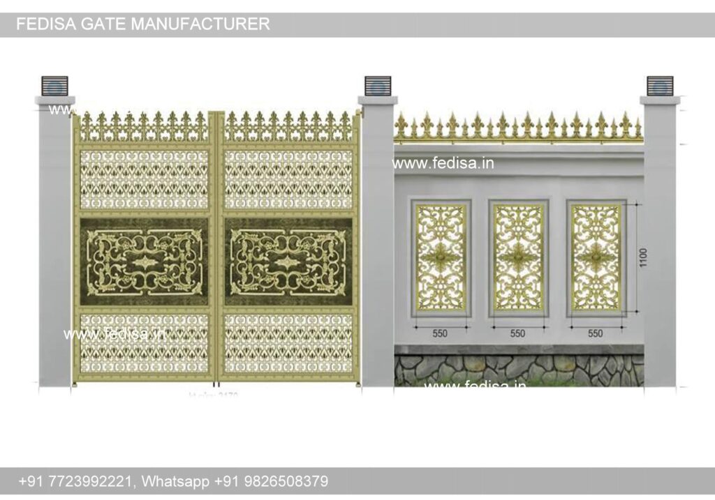 Metal Gate Design Rolling Gate Design Stainless Gate Design Ss Steel Gate