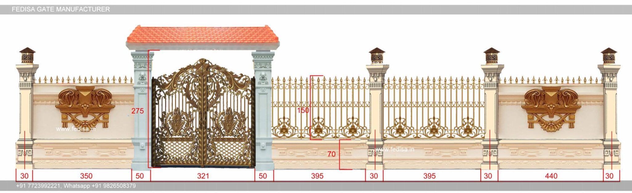 Simple Main Gate Design Terrace Gate Design 4 Feet Gate Design Welding ...