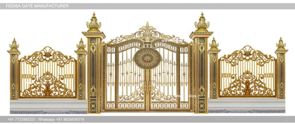 Home Gate Design Classic Gate Design Steel Single Gate Design Cnc Main ...