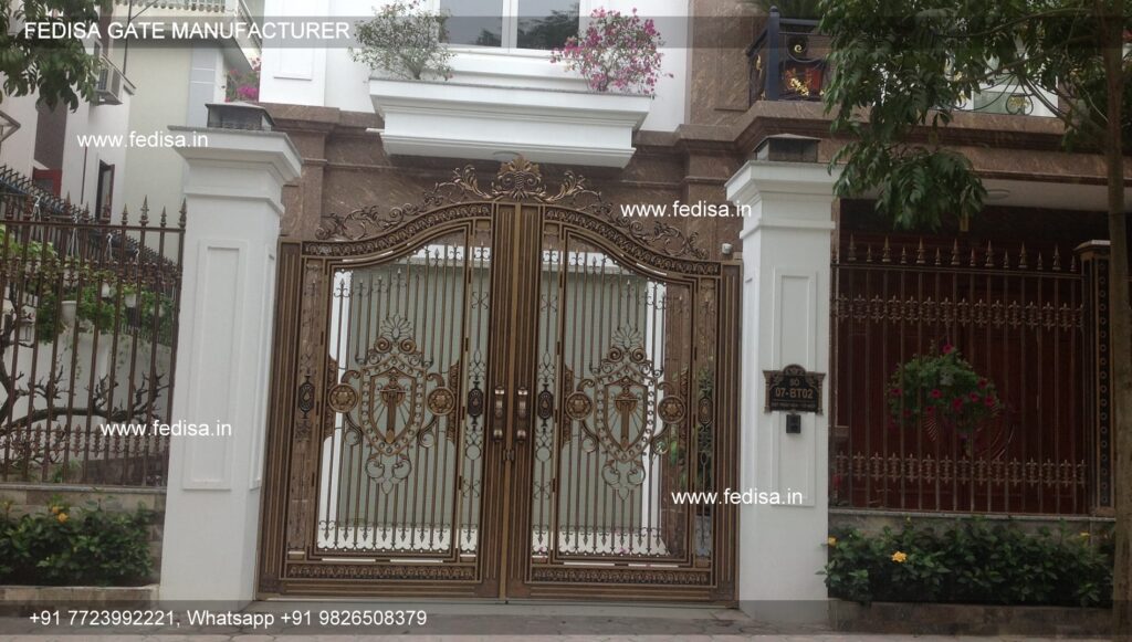 Simple Gate Design Road Gate Design Wheel Gate Design Simple Front Gate ...