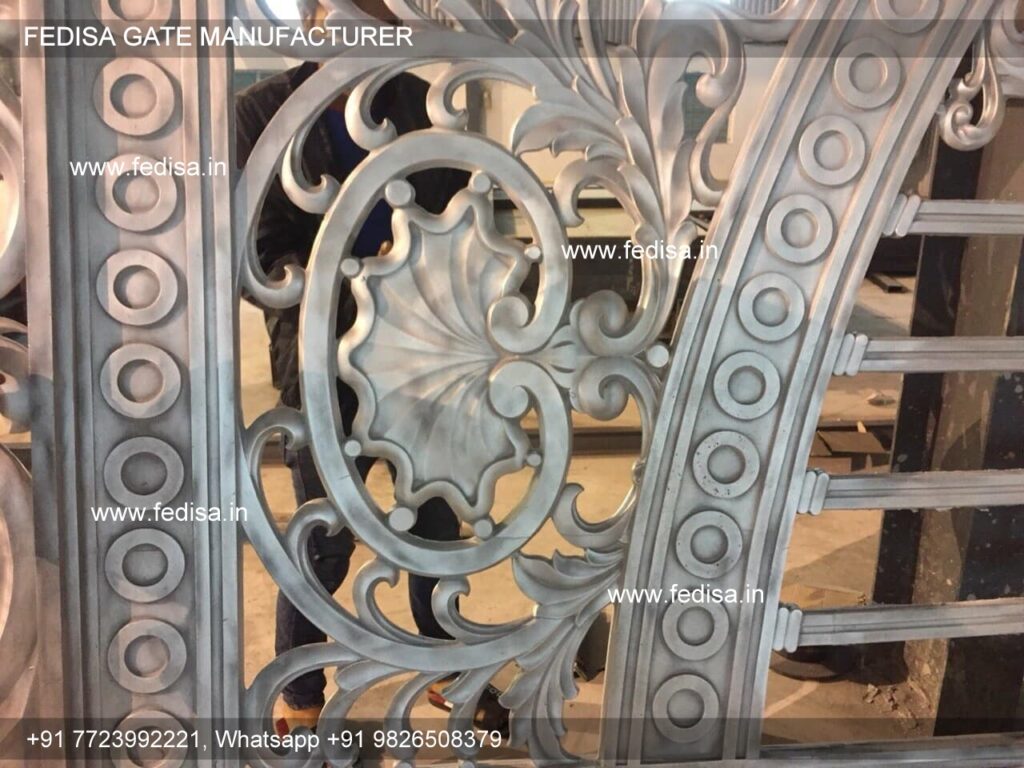 Simple Steel Gate Design Aluminium Sheet Gate Design Folding Gate For ...