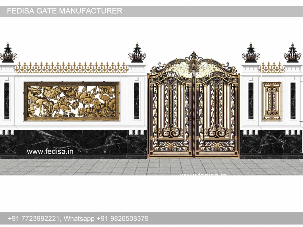 Men Gate Ka Design Steel Main Gate Design For Home Tin Gate Design 12 ...