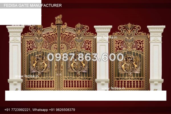 Loha Grill Gate Steel Gate Single Door Design New Gate Ka Design Front ...