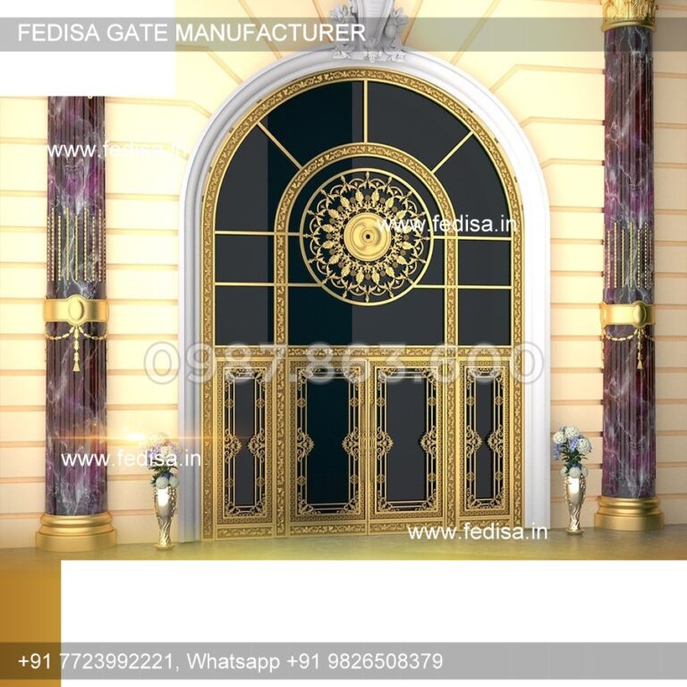 Iron Gate Design For Home Main Gate Sheet Design Aluminium Sliding ...