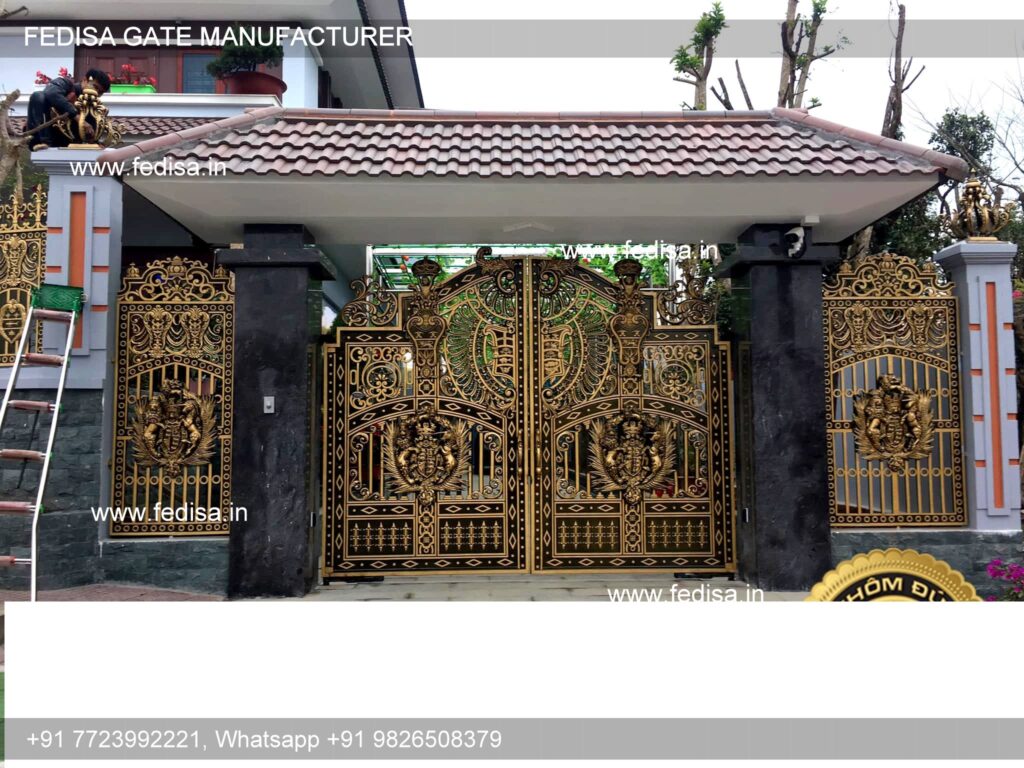 Single Gate Design House Main Gate Design Catalogue House With Gate ...