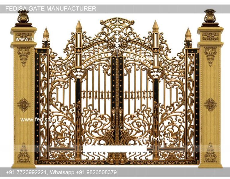 Steel Gate Design Folding Sliding Gate Design Steel Bar Gate Design ...
