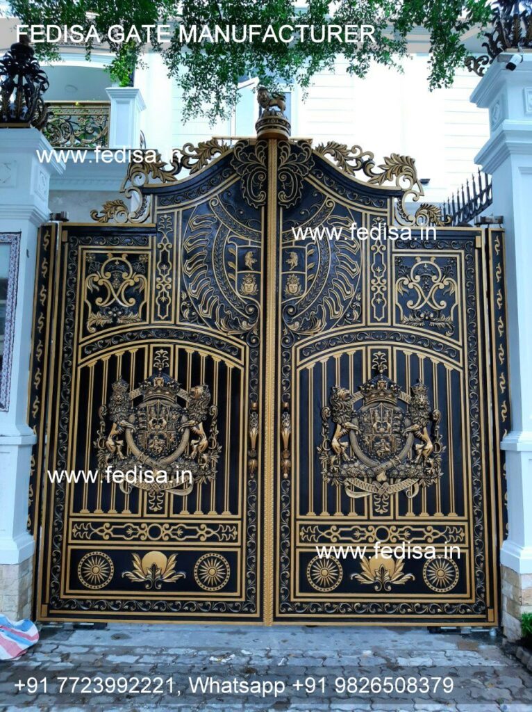 Simple Gate Design Outside Gate Wall Design Rod Gate Design Small Front ...