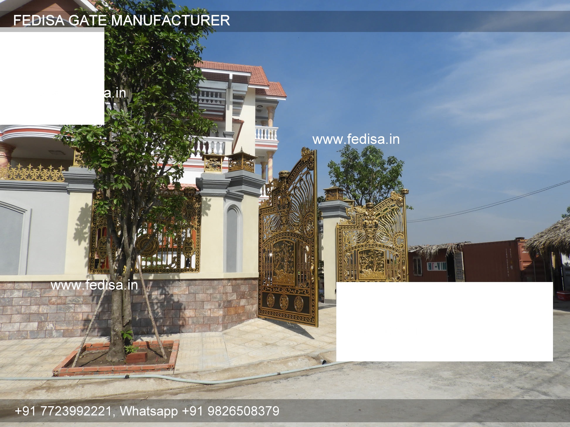 Small Gate Design Lohe Ka Main Gate Design Gi Square Pipe Gate Design ...