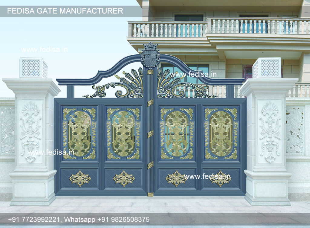 Modern Steel Gate Design Stainless Gate Price Front Gate Wooden Design ...
