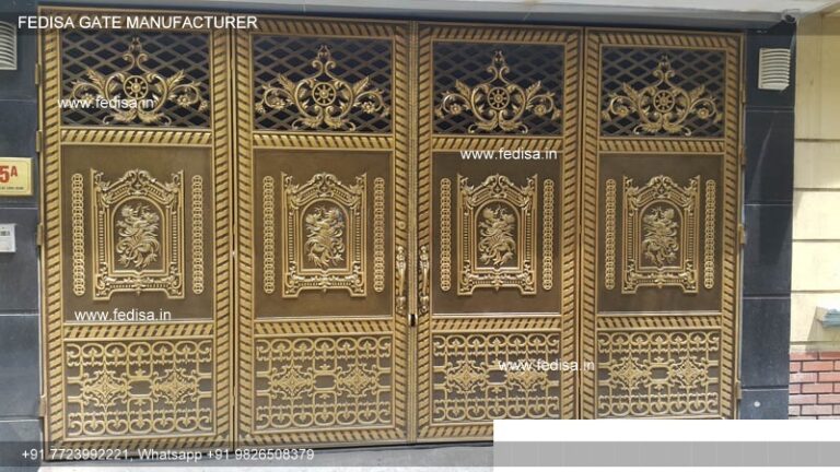 Modern Gate Design Iron Sheet Main Gate Design Concrete Main Gate ...