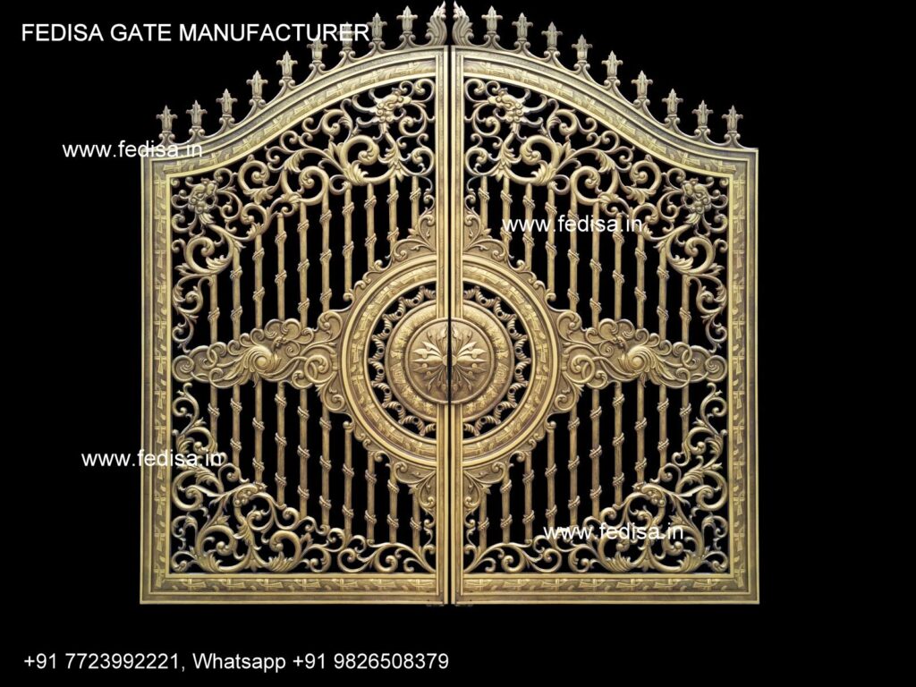 Home Gate Design Square Bar Steel Gate Design Ss Compound Gate Design ...