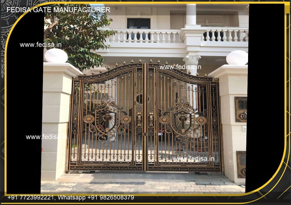 Simple Gate Design Mild Steel Main Gate Design New Grill Gate 5Ft Gate ...