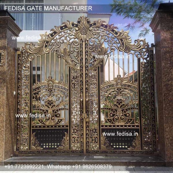Modern Gate Design 2088 Front Single Gate Design Plate Gate Design Best ...