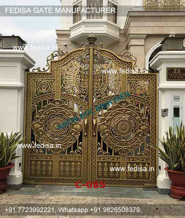 Gate Design High Gate Design Big House Gate Design Grey Colour Gate ...