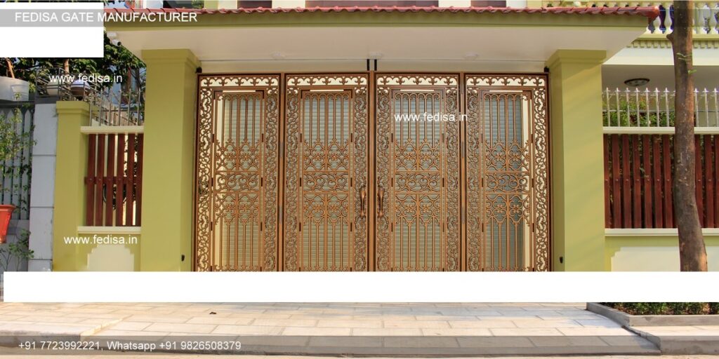 Steel Gate Design For Home Sliding Main Gate Design Garden Gate Design ...