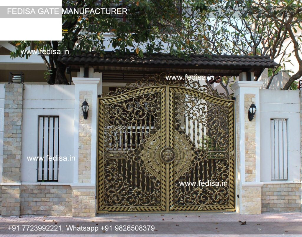 Main Gate Design 2092 Dwar Gate Design Boundary Grill Design Double ...