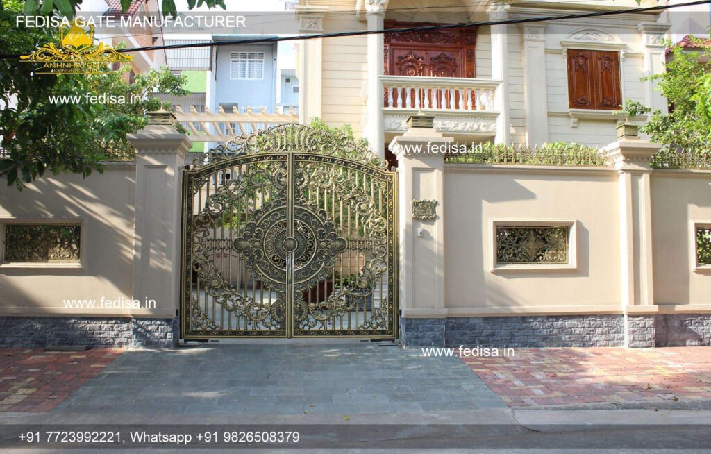 Latest Gate Design Gate Sheet Design Laser Cut Gate Design Front Garden ...