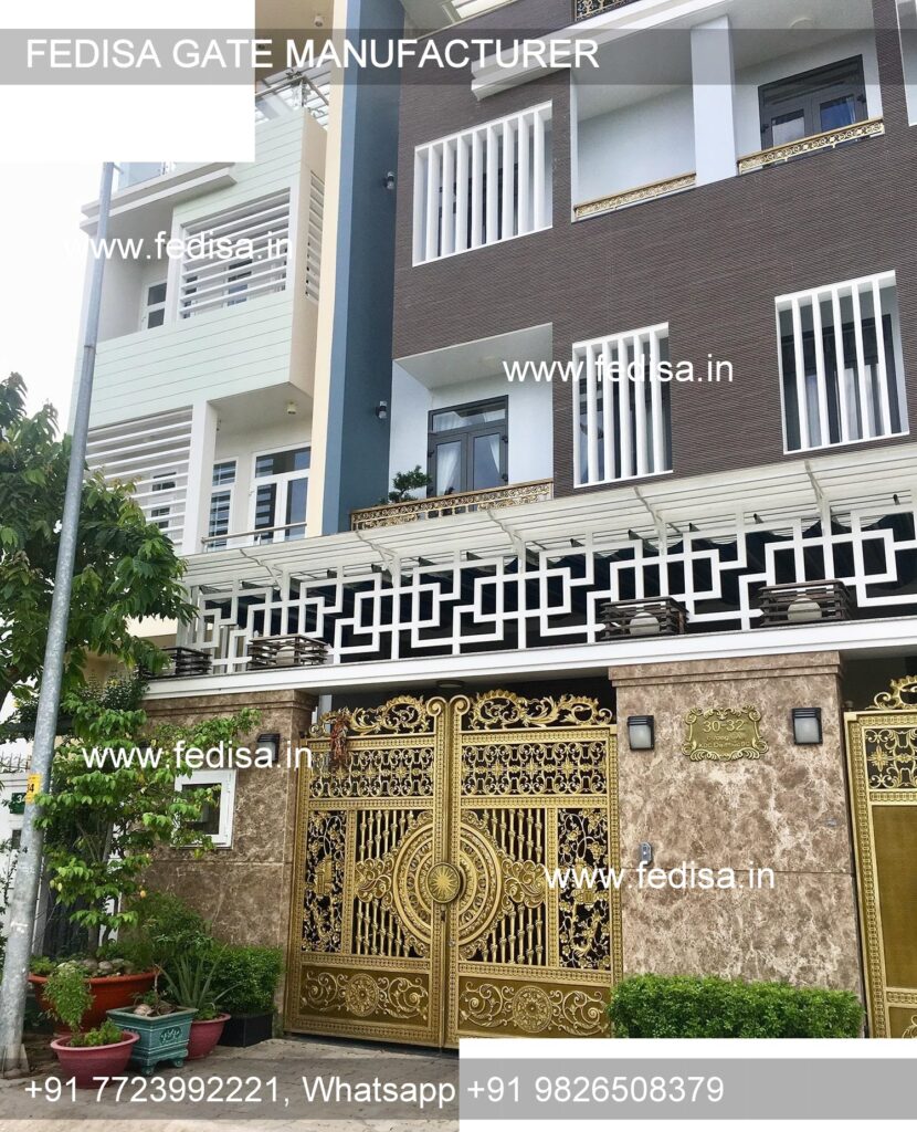 Steel Gate Design Lohe Ke Gate Ka Colour Security Gate Design Steel Ke ...