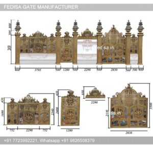 Modern Front Gate Design Beautiful Gate Design For Home Acp Gate Design ...