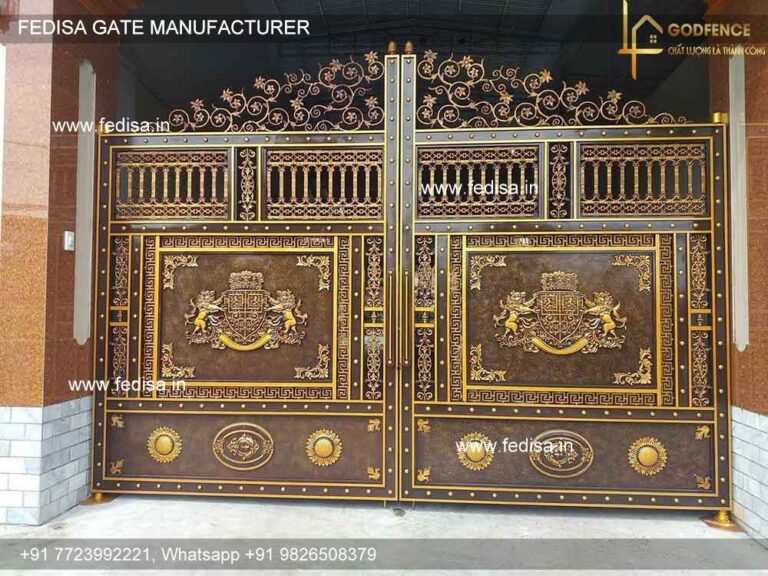 Single Gate Design Old Gate Design Iron Railing Design For Boundary ...