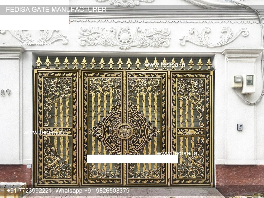 Steel Gate Design Catalogue Steel Single Gate Design Cnc Main Gate ...