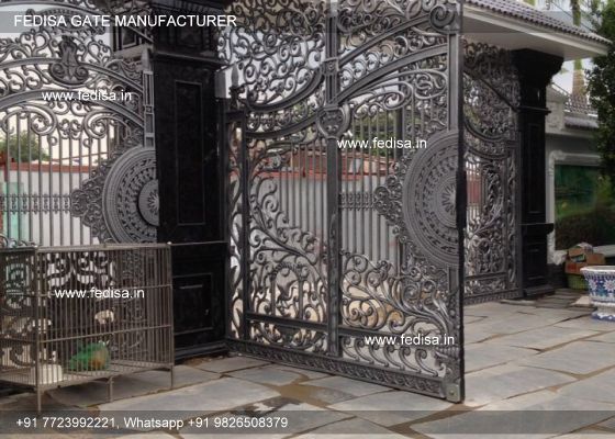 Main Gate Grill Design For Home Gate Elevation Design Steel Gate Single ...