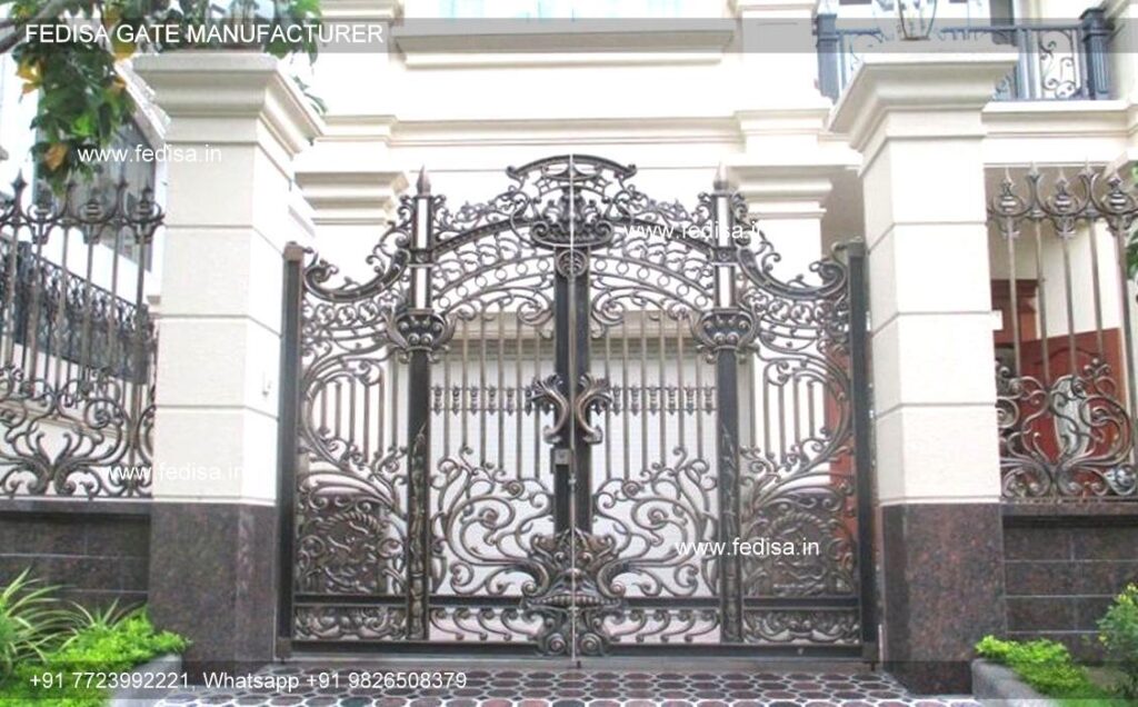 Iron Gate Design For Home Makan Ke Gate Ki Design Boundary Main Gate ...