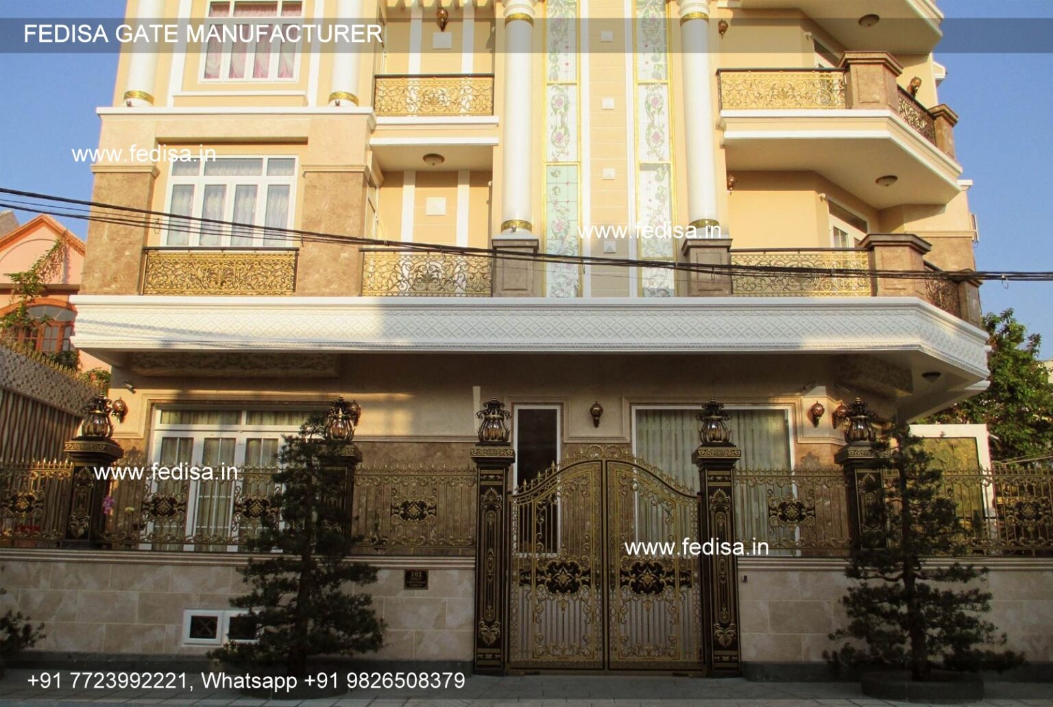 Home Gate Design Modern Aluminum Gate Designs Low Budget Gate Design ...