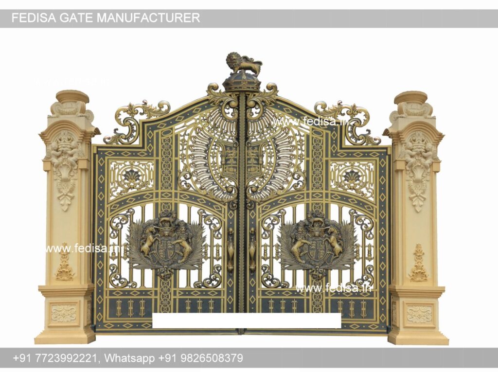 Industrial Gate Design Iron Simple Gate Design Front Gate And Wall ...