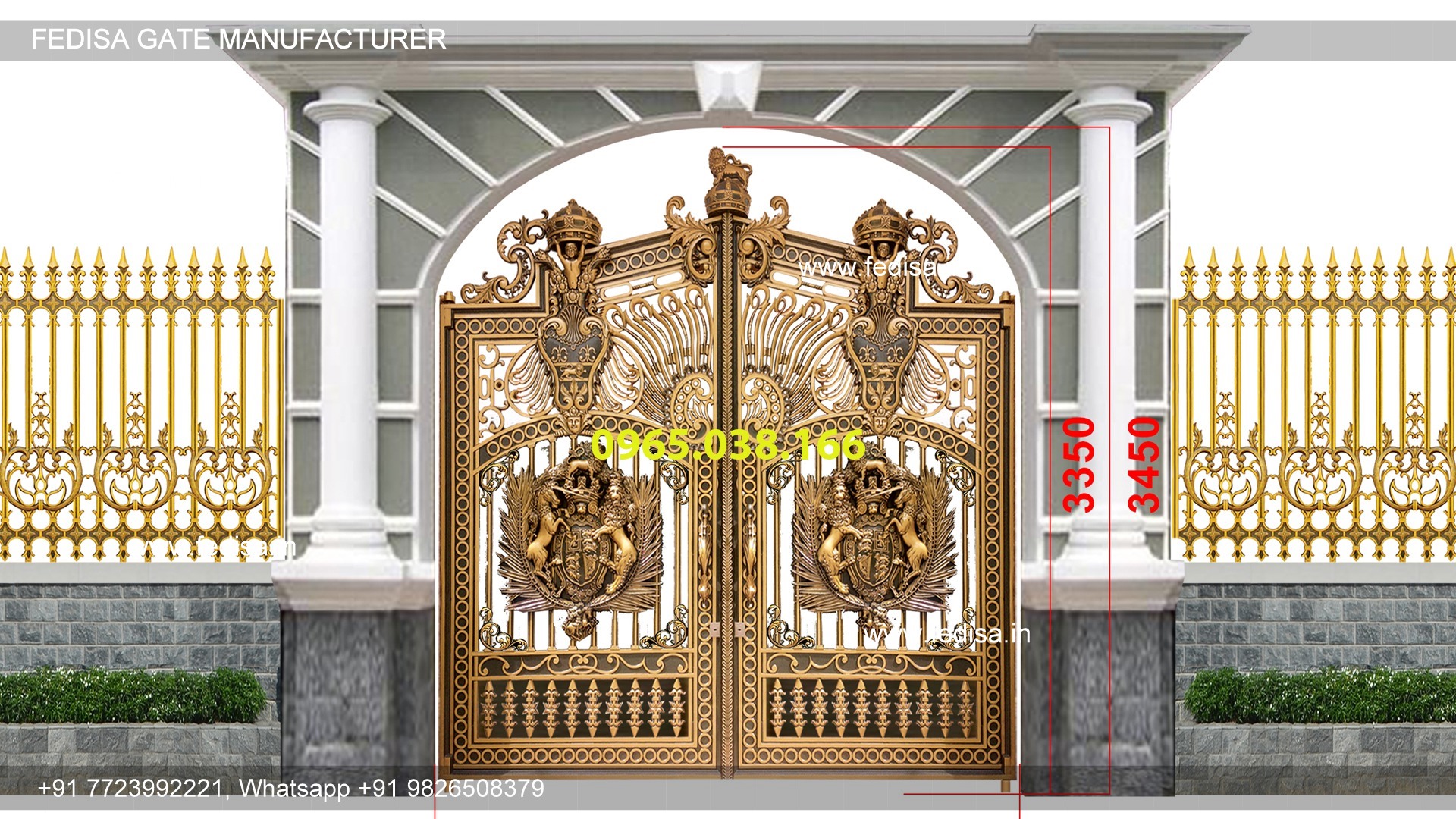 Iron Main Gate Design 4 Feet Iron Gate Design Gate Best Colour Folding ...