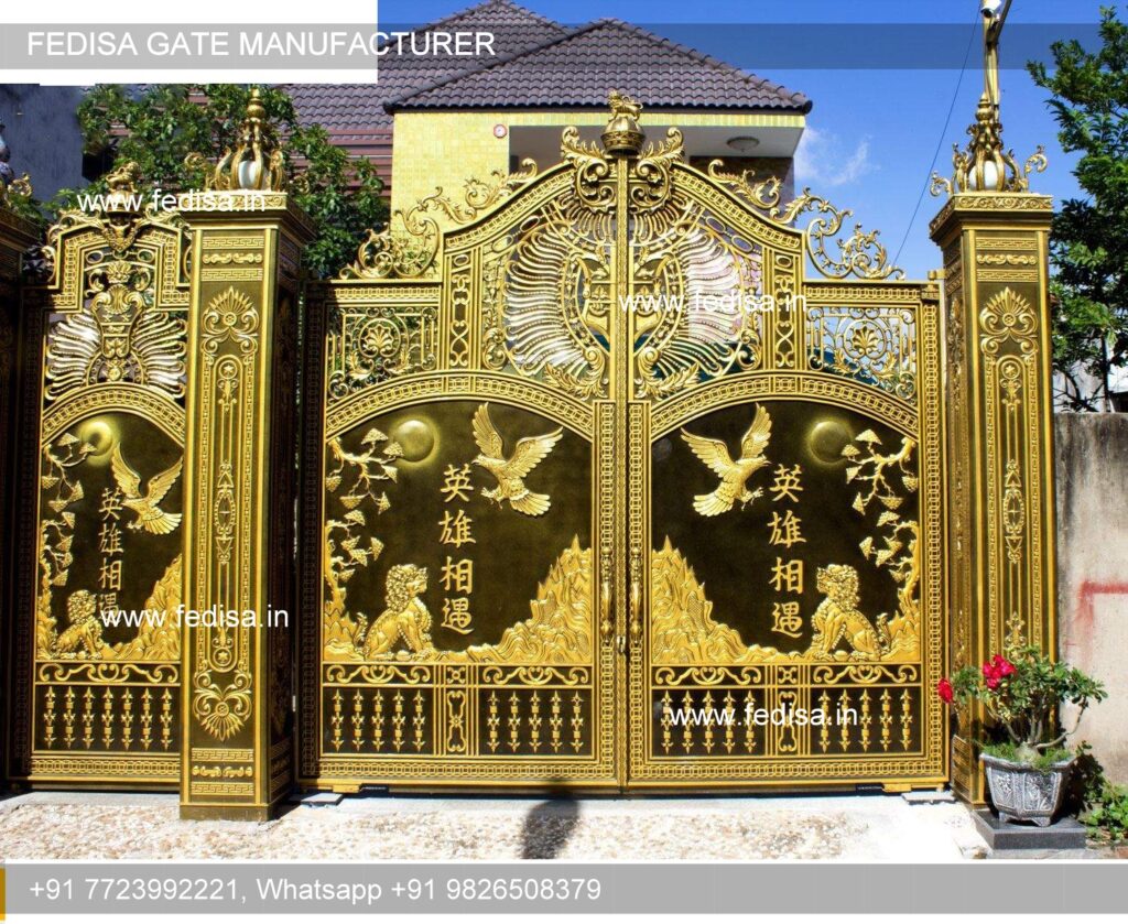 Compound Gate Makan Ke Men Gate Palisade Gates Designs Main Gate Design ...