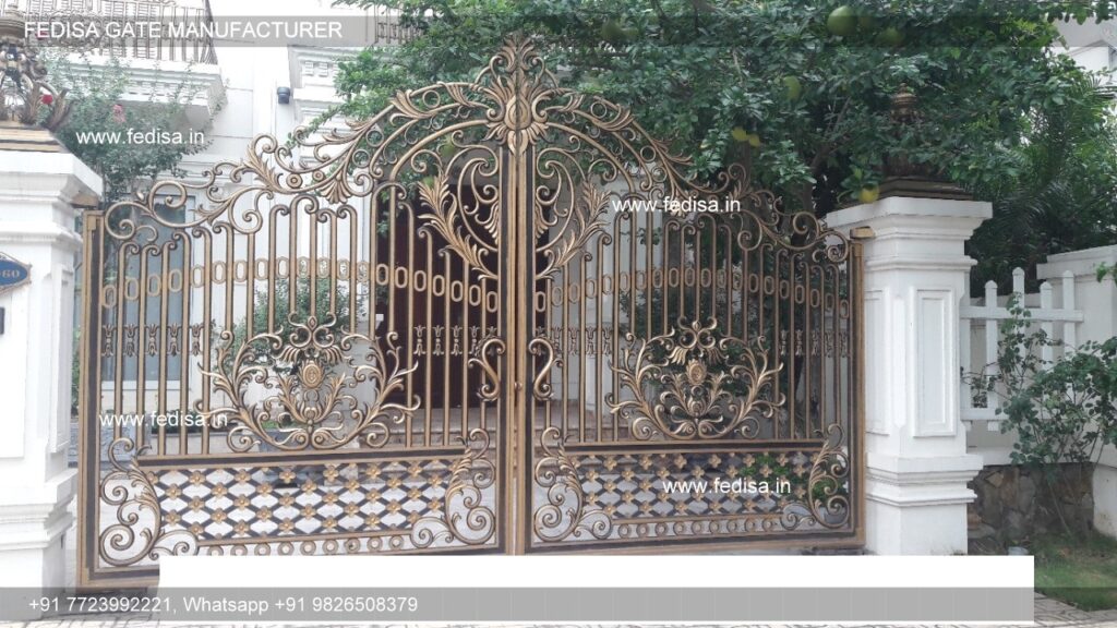Main Gate Design 2104 Main Gate Design 12 Feet Steel Main Gate Design ...