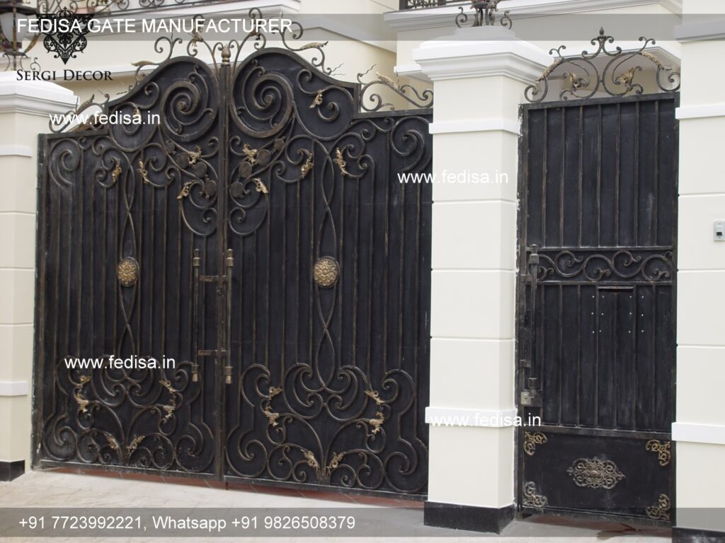 Modern Gate Design 2107 Sliding Main Gate Design Catalogue Inside Gate ...