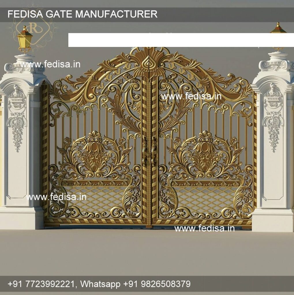 Men Gate Ka Design Gol Gate Design Main Gate Slider Design Simple Iron ...