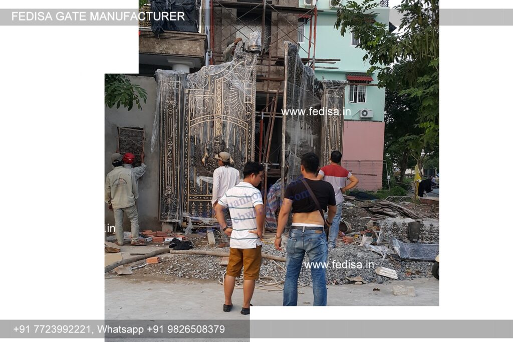 Compound Gate Design Factory Entrance Gate Design Farm Gate Designs ...