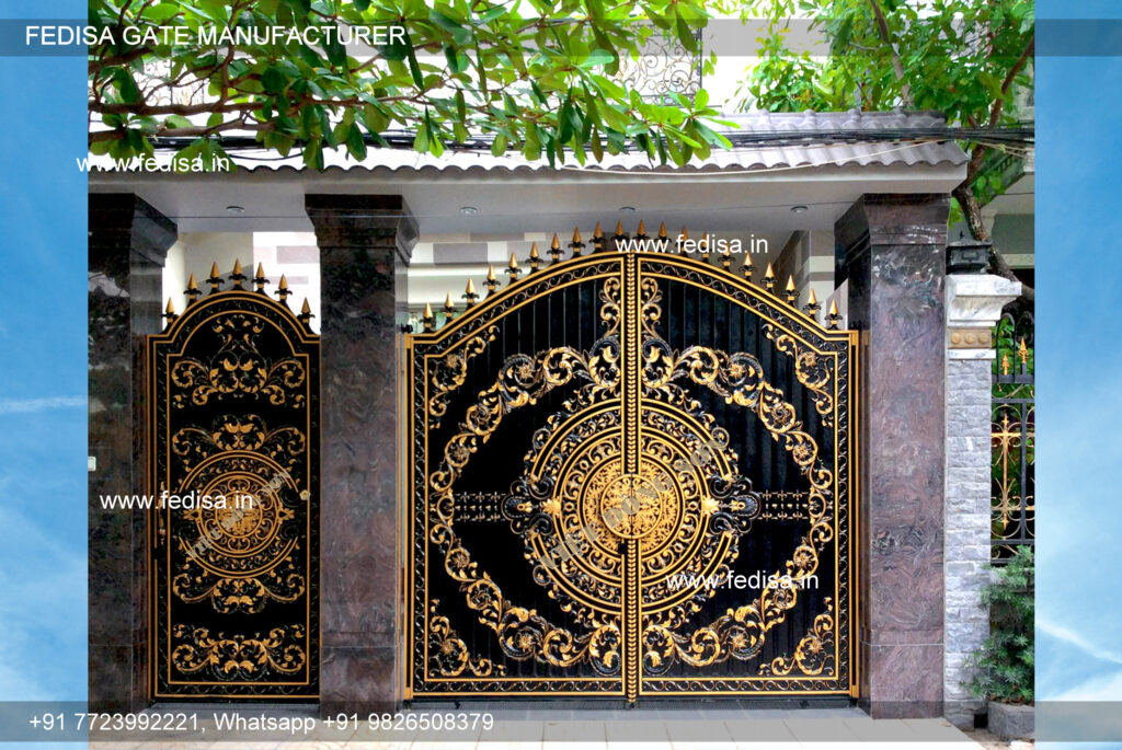 Simple Gate Design Small House Front Gate Design Gate Side Design ...