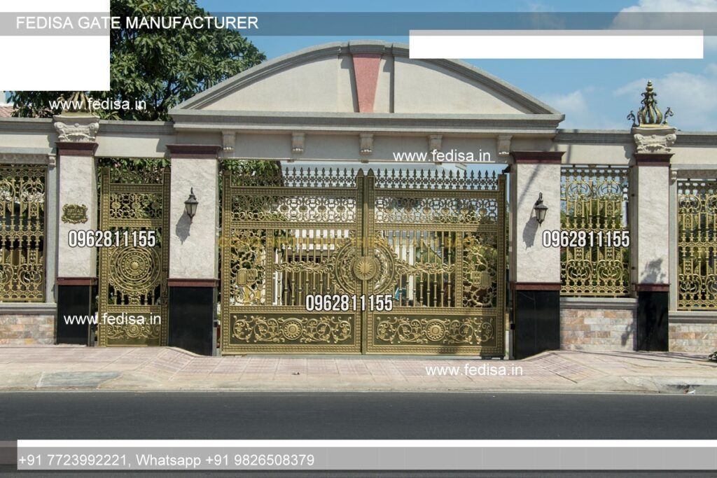 Main Gate Design 2113 One Door Gate Design Ss Gate Steel House Wall ...