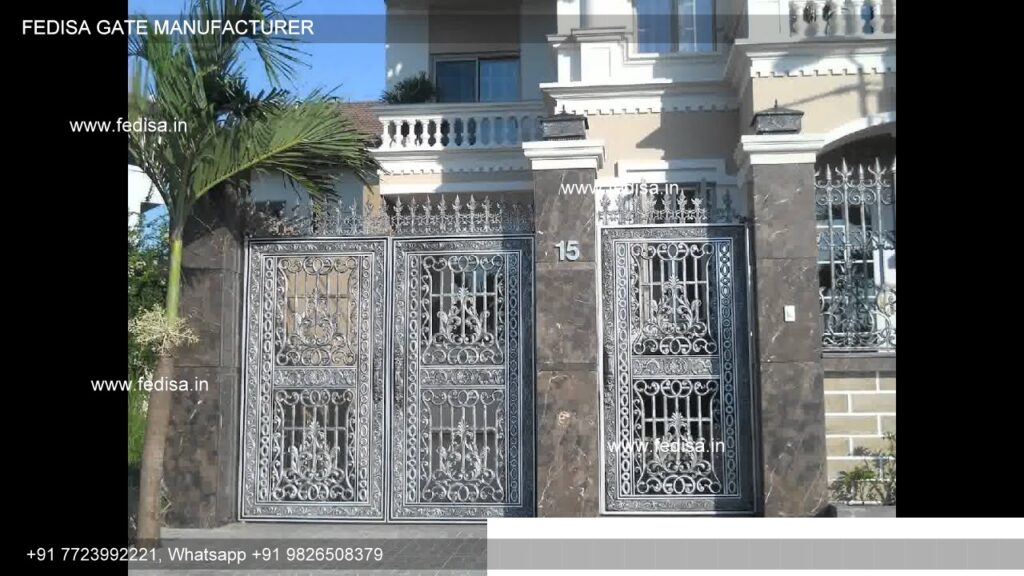 Modern Front Gate Design Steel Gate Design Modern Steel Gate Design ...