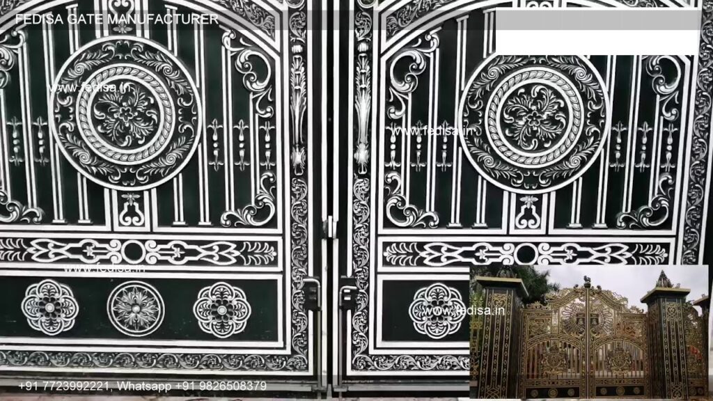 Folding Gate Design Wrought Iron Gate Catalogue Terrace Gate Design 4 ...