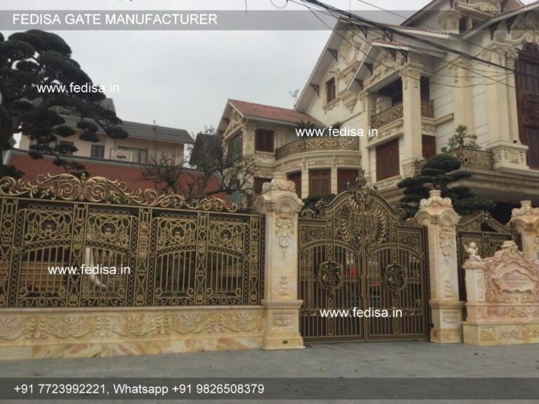 Wooden Gate Design Nice Gate Design Fancy Main Gate Design 10 Feet Main ...