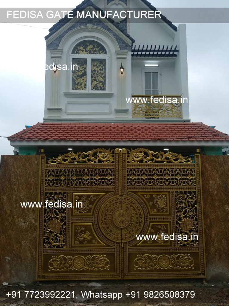 Steel Main Gate Design Simple Gate Roof Design Main Gate Simple Design ...